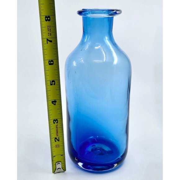 BLENKO | Art | Nice Blenko Cobalt Blue Bottle | Poshmark